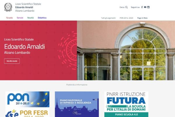 Benvenuti sul nuovo sito del Liceo Amaldi! – Liceo Amaldi – Alzano ...
